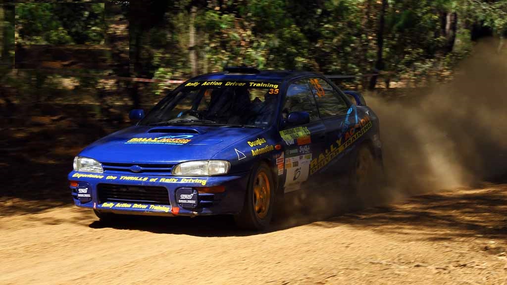 All Girl Rally Team at the Darling 200 Rally - Rally Action Driver Training