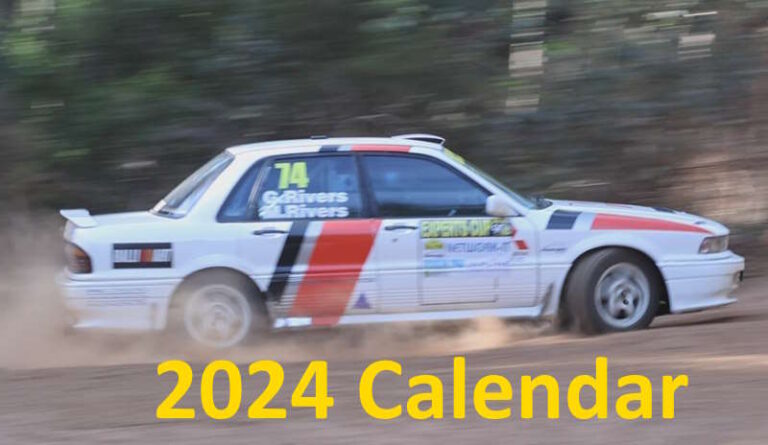 2024 Rally WA Calendar - WA Rally Championship - Rally Action Driver ...